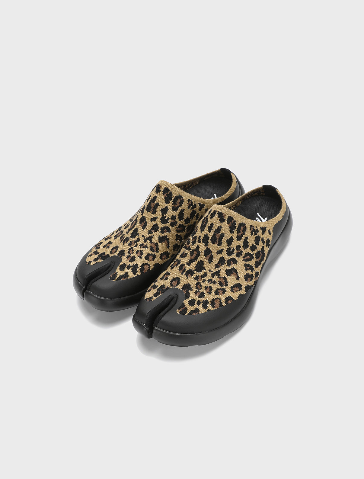 TABI Split-Toe Mules Women - Brown Leopard | Function meets fashion ...